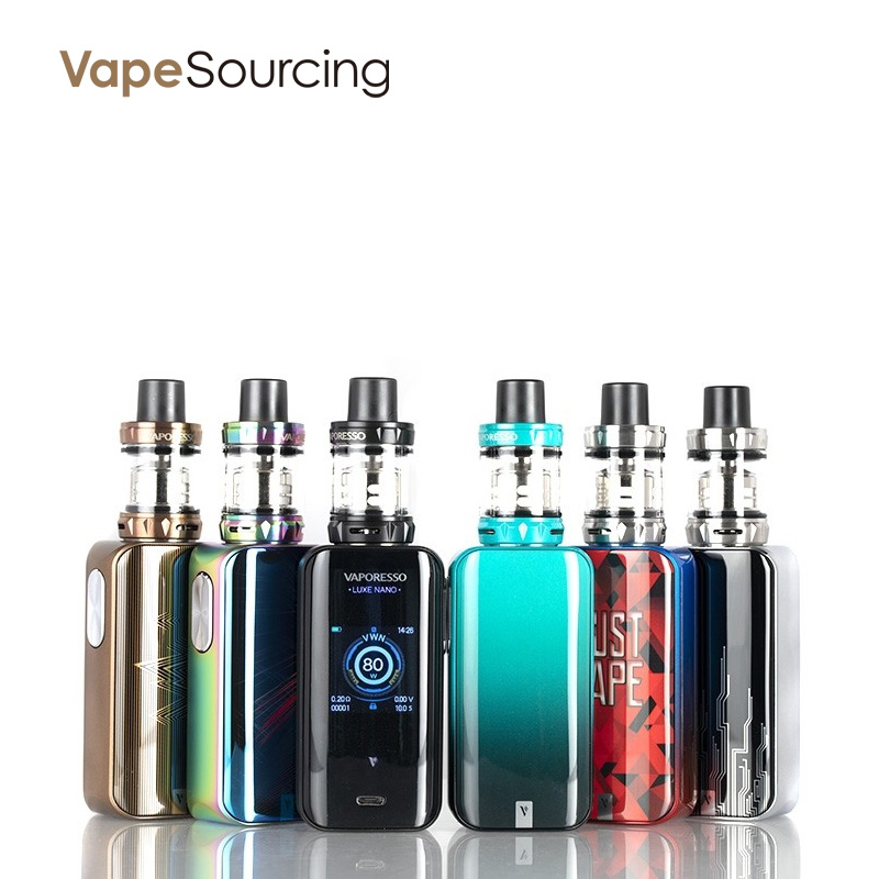 Vaporesso Luxe Nano Kit 80W with SKRR-S Mini Tank | VapeSourcing