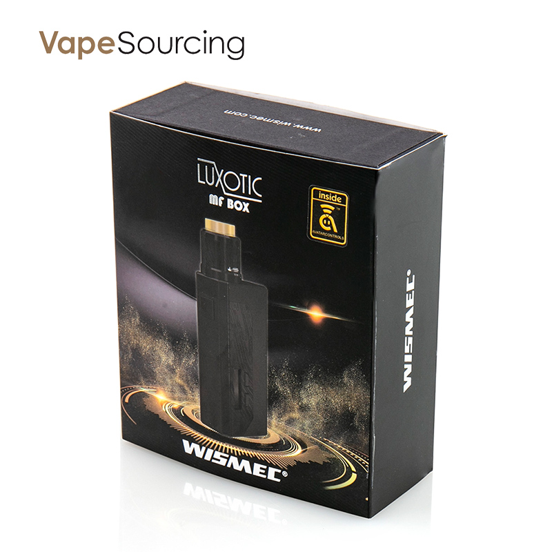Wismec LUXOTIC MF Box Kit 100W With 7ml 24mm Guillotine V2 RDA ...