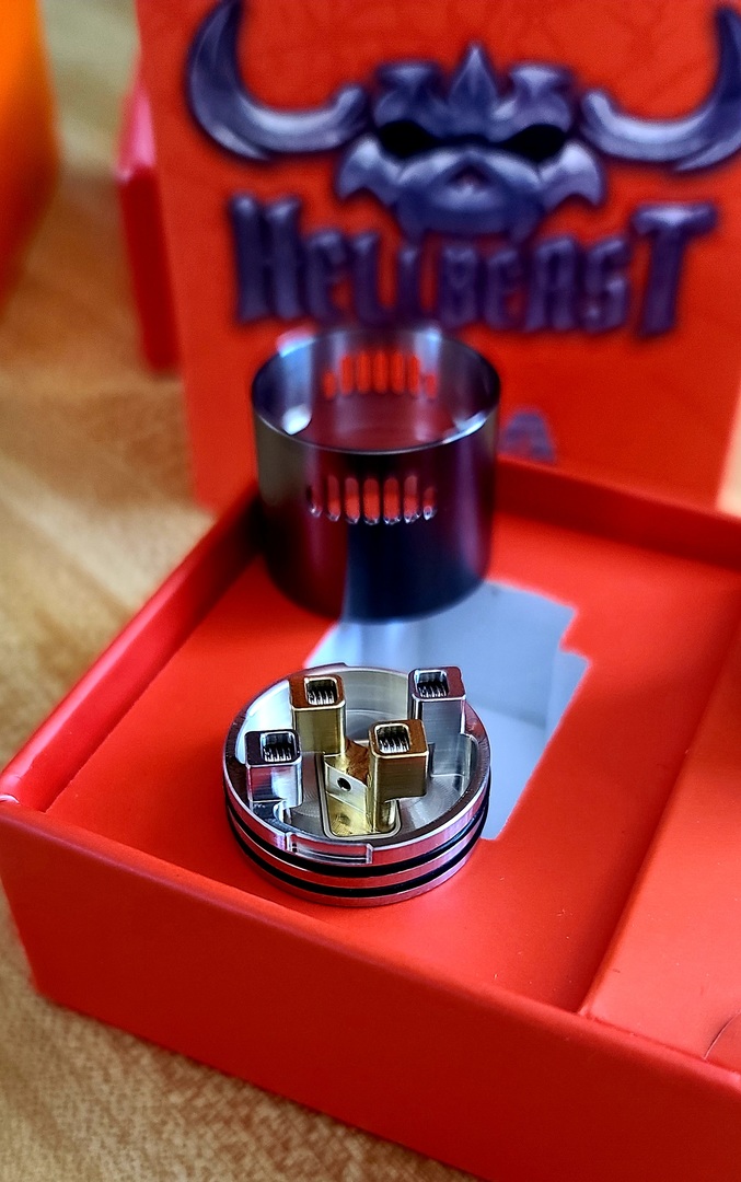 Hellvape Hellbeast RDA 24mm BF $26.99 Stock Deal | Vapesourcing
